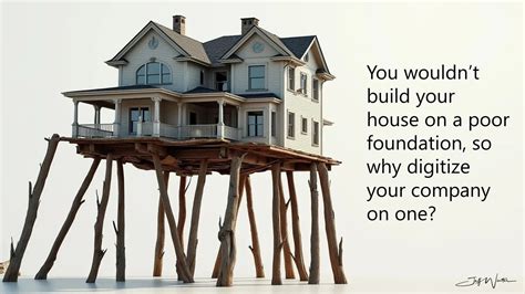 build a good data foundation — jeff winter