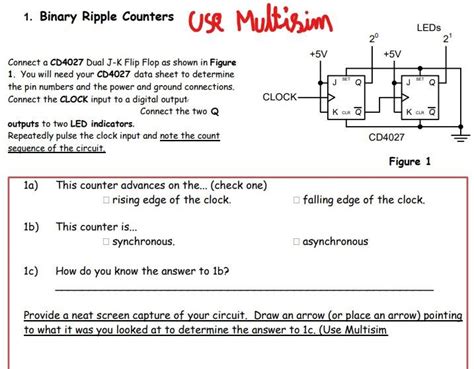 Solved Binary Ripple Counters USQ M Mo Connect A Chegg Com