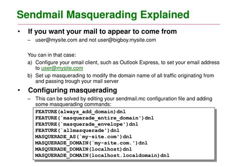 Ppt Configuring Linux Mail Servers Powerpoint Presentation Free