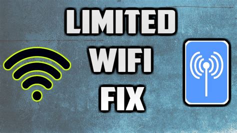 How To Fix Limited Wifi Connection My Wifi Router Limited Connection Fix Youtube