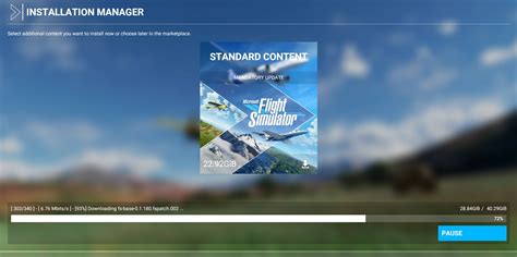 Please Fix Your Update Process Page Install Performance Graphics Microsoft Flight