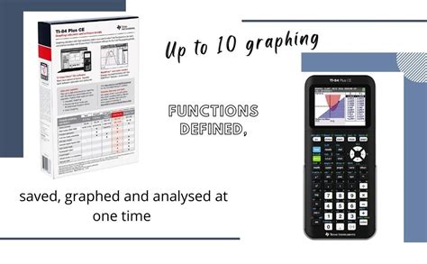 Texas Instruments TI Plus CE Graphing Calculator Black Texas Instruments Amazon In