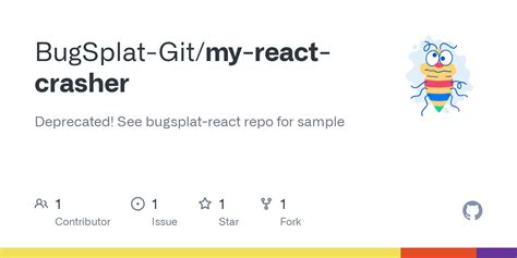 github bugsplat git my react crasher deprecated see bugsplat react