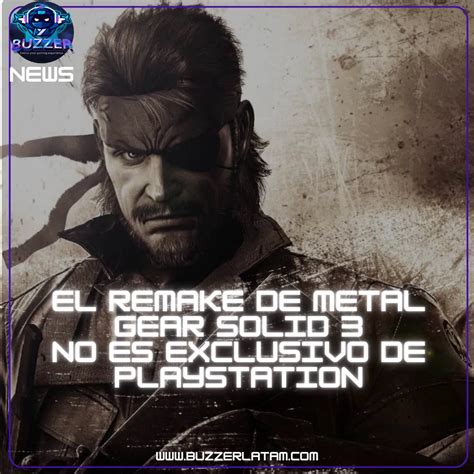 El remake de Metal Gear Solid no es exclusivo de PlayStation según un informe de Insider
