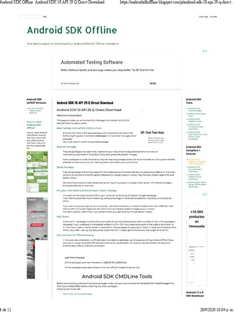 Qf Test Test Automation Sdkmanager Better Software Quality And Less Bugs Makes You Sleep Better