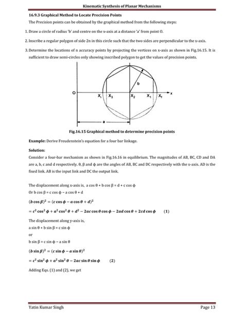 Kinematic Synthesis Pdf