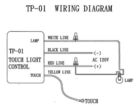 Touch Lamp Circuit Diagram