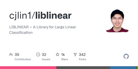 Github Cjlin1liblinear Liblinear A Library For Large Linear
