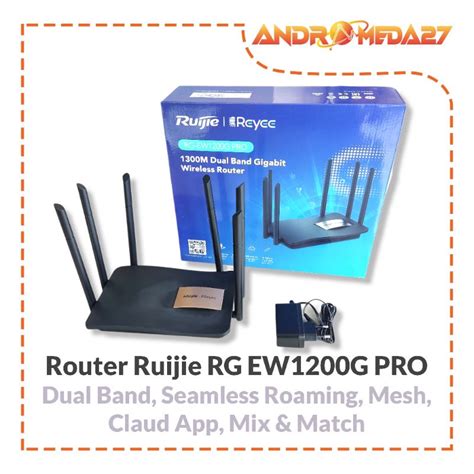 Jual Router Ruijie Reyee Rg Ew 1200g Pro Shopee Indonesia