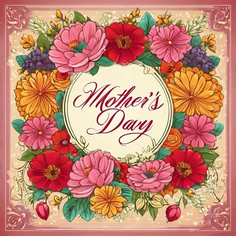 Premium Photo Happy Mothers Day Illustration