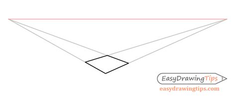 How To Draw A Pyramid In Two Point Perspective Easydrawingtips