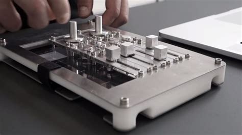 Man Turns IPad Into Tactile Interface For Whatever He Wants Synthesizer Diy Interface Diy