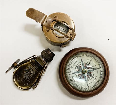 Two Compass And Monocular Southgate Auction Rooms