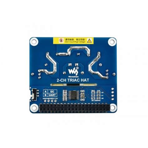 Buy 2 CH Triac HAT For Raspberry Pi Online In India At HUBTRONICS In
