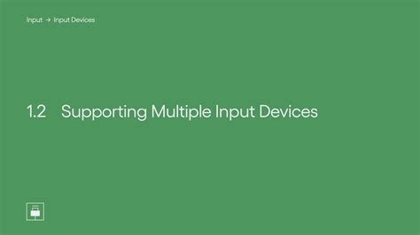 1 2 supporting multiple input devices specialeffect devkit