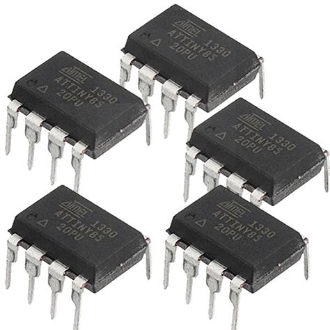Ic Mcu Attiny85 20pu Microcontroller Dip 8 High Quality Eur 571