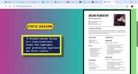 Faiza Naaz On Linkedin Resume Builder Typescript Html Css
