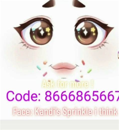 Kandis Sprinkle Face Code 4 U😉 Kunst