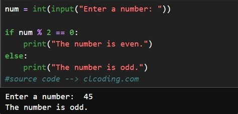 write a program that asks the user for a number and checks if it is even or odd ~ computer