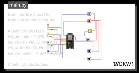 Sinaleiro Wokwi Esp32 Stm32 Arduino Simulator