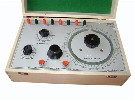 Crompton Dc Potentiometer Calibration Of Pmmc Ammeter And Voltmeter Hiq 5102 At ₹ 18000 Piece