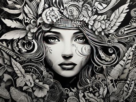 Girl With Floral Pattern Beautiful Girl With Flowers Girl With Floral Pattern Beautiful Girl Girl With Floral Pattern Beautiful Girl With Flowers Girl With Floral Pattern Beautiful Girl