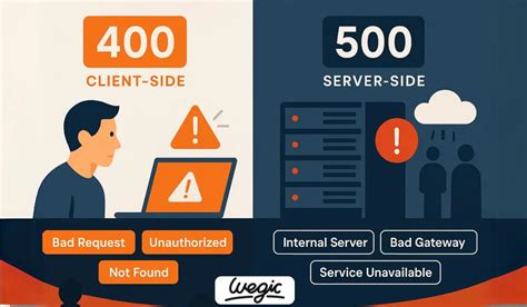 400 Vs 500 Error Code Step By Step Solutions Compared