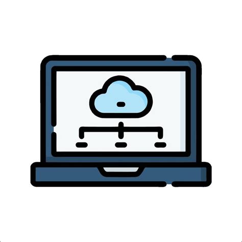 Cloud Computing Icon Illustration 52211691 Vector Art At Vecteezy