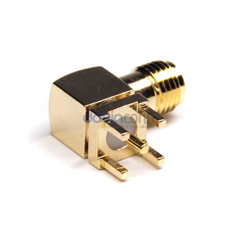 Sma Pcb Jack Sma Connector Pcb Mount Sma Angled Socket Rf Coaxial Connector Buy Sma Pcb Jack