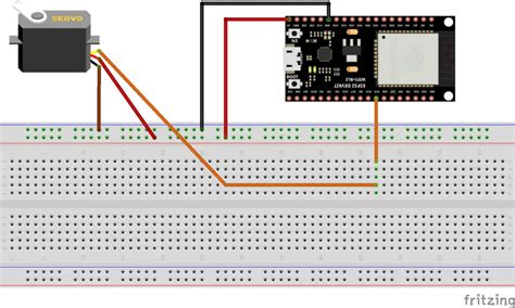 how to control an sg90 servo motor via bluetooth with esp32 techrm