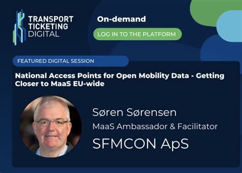 national access points for open mobility data getting closer to maas