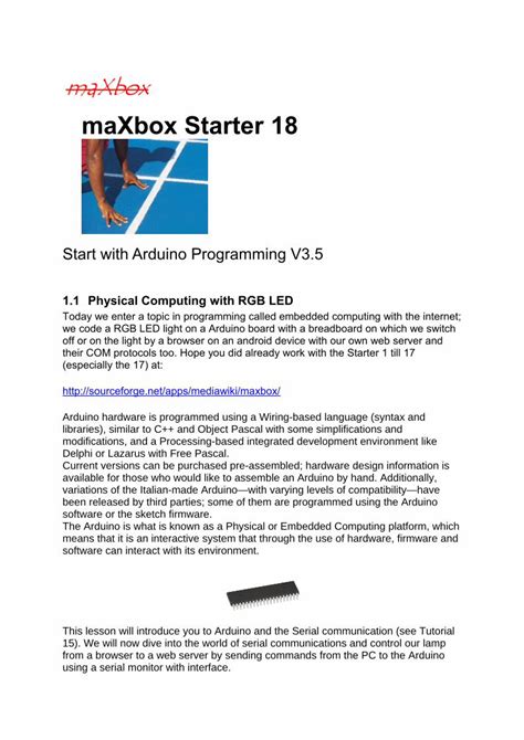 pdf tutor starter 18 5 arduino dokumen tips