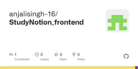 GitHub Anjalisingh StudyNotion Frontend