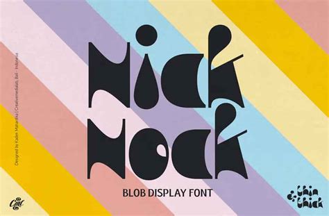 Nick Nock Font Dfonts