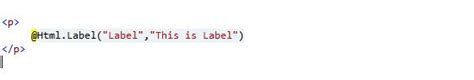 Html Label Helper In Mvc 3 Razor 20fingers2brains