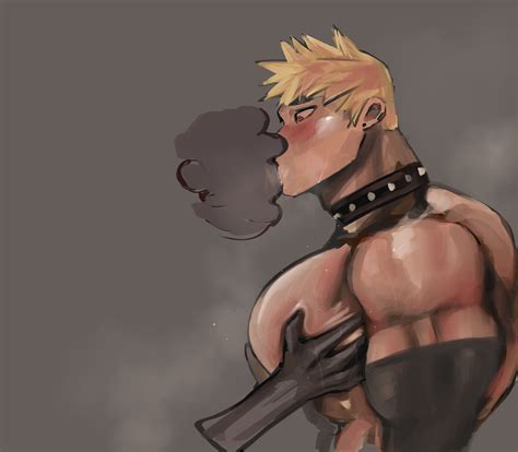 Rule 34 Adaikki Bara Bara Tiddies Bara Tits Big Chest Blonde Hair Gay