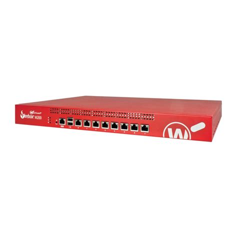 Watchguard Firebox M200 Configuration Manual Pdf Download Manualslib
