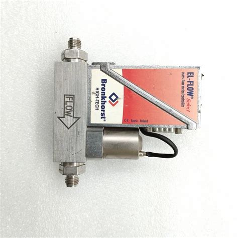 Bronkhorst High Tech El Flow Mass Flow Metercontroller F 201cv 200 Abd