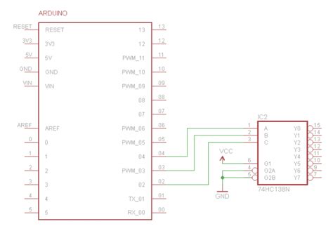 circuitos de expansão de i os do arduino embarcados