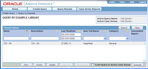 Creating Queries By Example