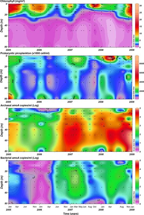 Spatiotemporal Variability Of Chlorophyll Concentration Download Scientific Diagram