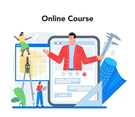 3d Modeling Online Service Or Platform Digital Drawing Stock Vector Illustration Of Graphic