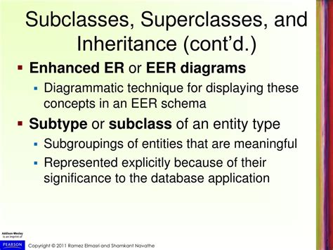 Ppt Chapter 8 The Enhanced Entity Relationship Eer Model Powerpoint