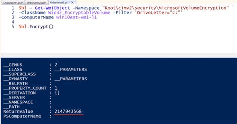 Activate Bitlocker With Manage Bde Powershell Or Wmi 4sysops Activate Bitlocker With Manage Bde Powershell Or Wmi 4sysops
