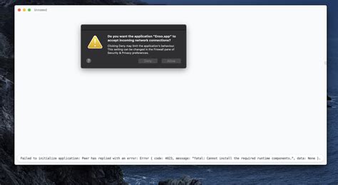 Project Manager Fails To Initialize On Mac Issue Enso Org Enso Github