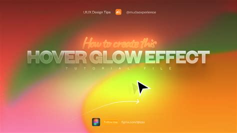 Hover Glow Effect Tutorial Figma