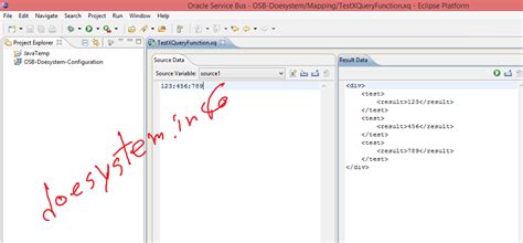 Doesystem การใช้ฟังก์ชัน Fntokenize ใน Xquery Function เพื่อ Splite