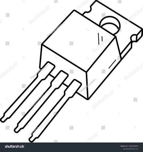 Metal Oxide Semiconductor Field Effect Transistor Stock Vector Royalty Free 2508838987
