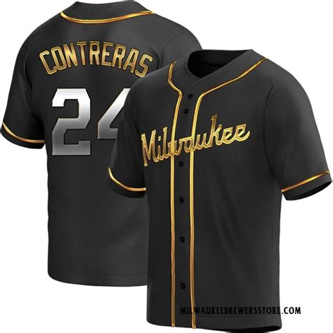 William Contreras Jersey Milwaukee Brewers William Contreras Jerseys