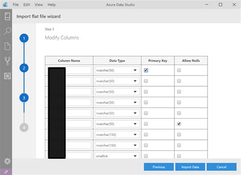 SQL Server 使用 Azure Data Studio 將 csv 匯入 SQL Server
